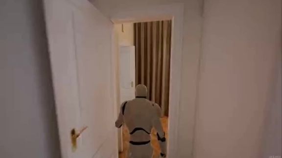 @抖音短视频 同样是全景图,没什么我做出来能够随意在空间走动。