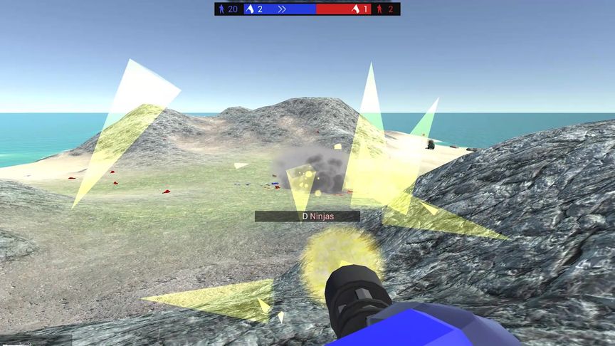 战地模拟器:成为特种兵之一手持加特林机枪,去偷袭敌方大本营!