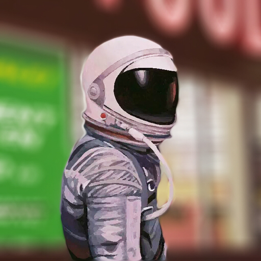 复古宇航员 