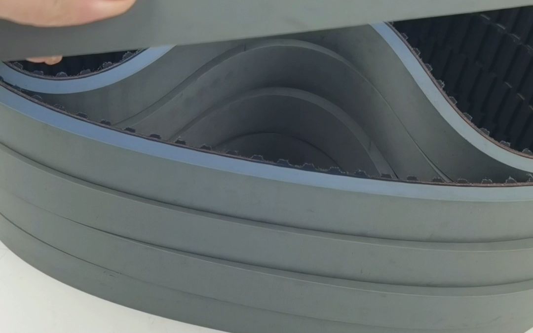 永航传动带厂家定制加厚软灰胶进口耐磨橡胶同步带 T10齿形带皮带 #...