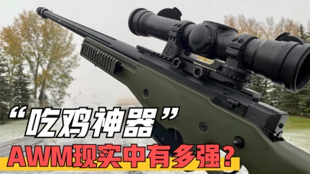 吃鸡神器!AWM狙击枪现实中的威力如何?曾创世界最远狙杀纪录
