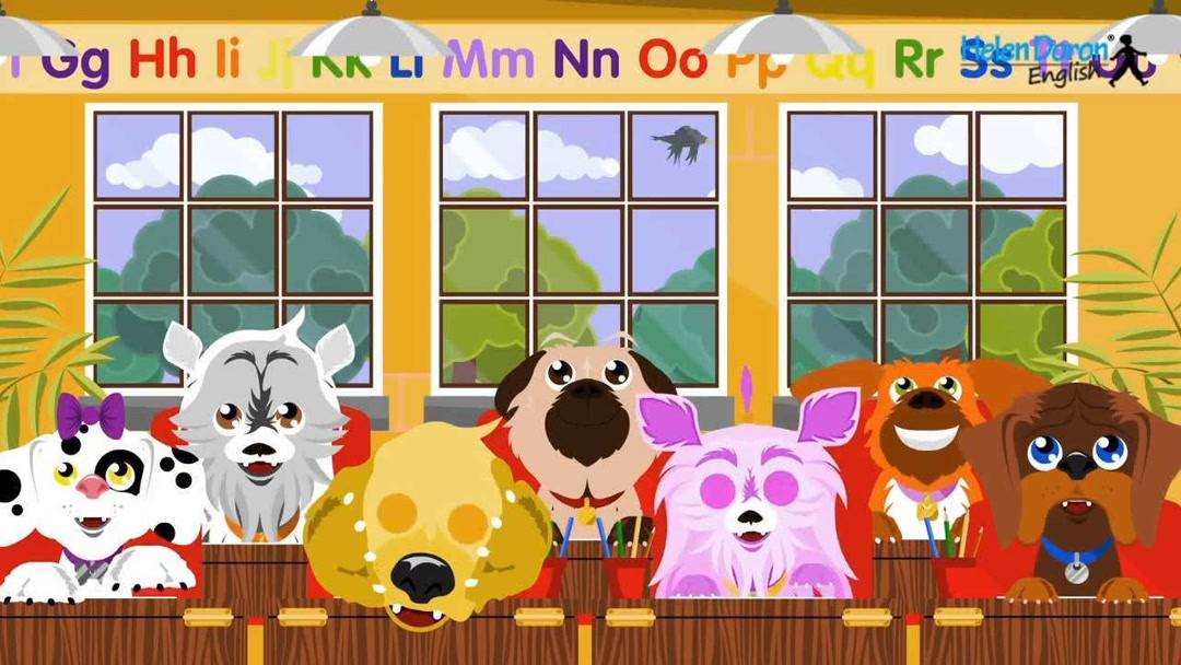 小狗的名字——有趣的动画视频——孩子们学英语