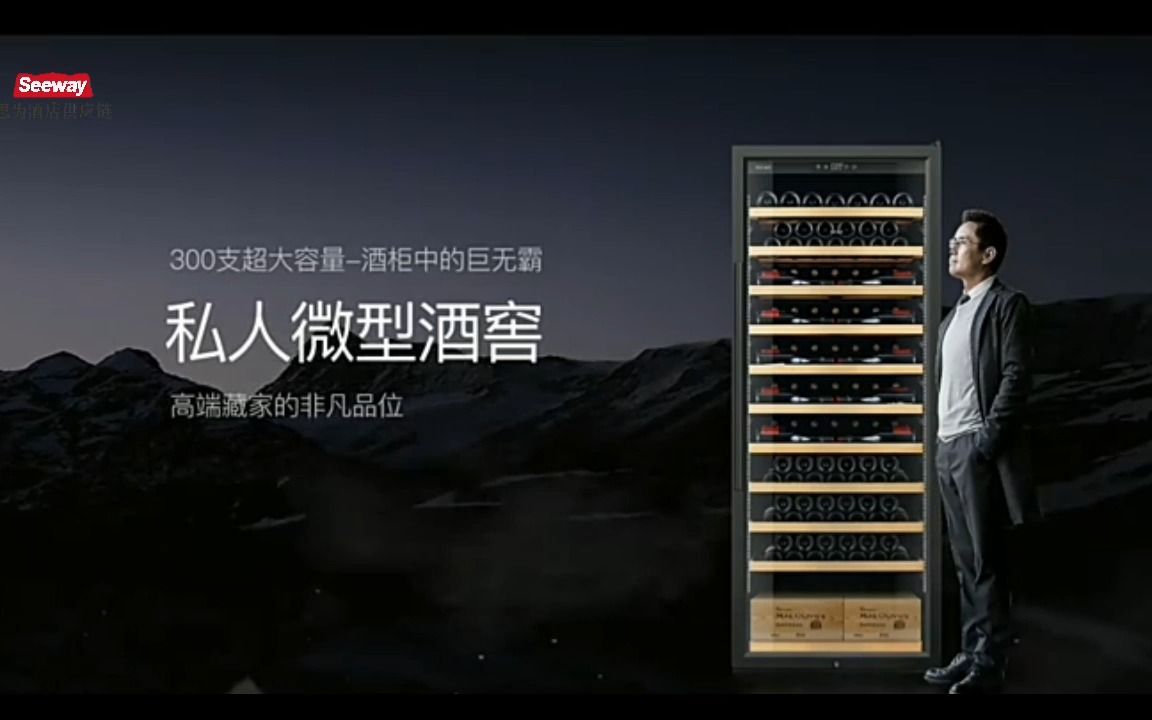 Sicao新朝 JC-700A红酒柜大容量恒温酒柜高端酒柜家用酒窖定制