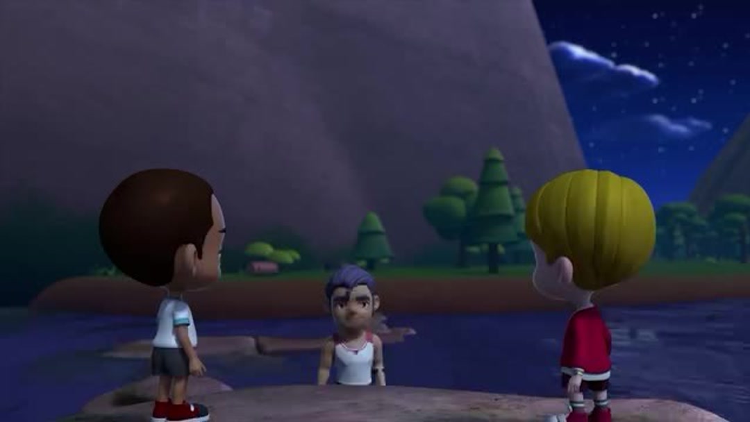 利用树干来搭桥