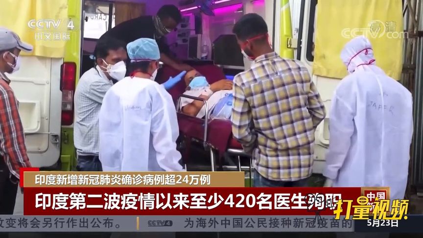 印度新增死亡病例数仍在高位,多地5月死亡率升高|中国新闻