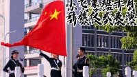 小飞象班十月升旗仪式表演