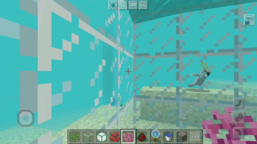 我的世界鱼缸里面放点鱼