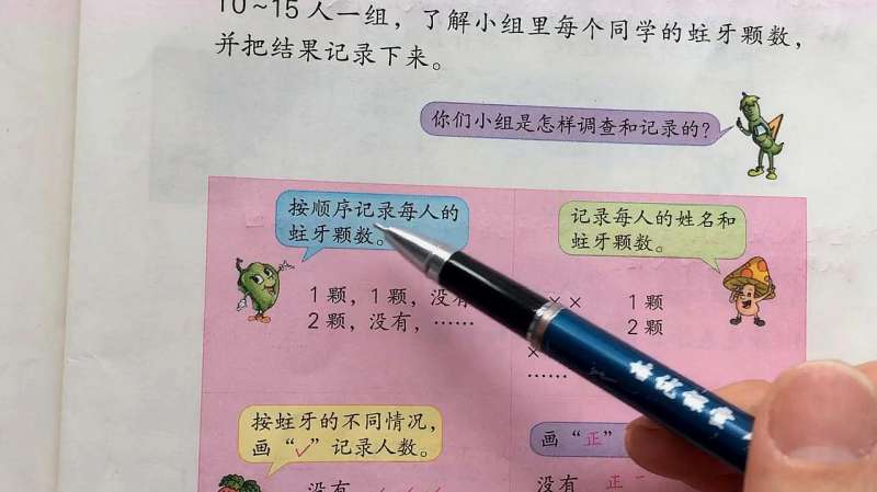 二年级数学下册 培优课堂67 数据的收集和整理2 P93 名师微课