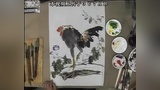 贾宝珉国画写意花鸟-画鸡技法 视频