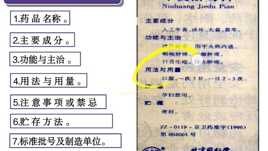 安全用药之用药篇