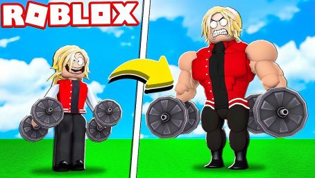Roblox举重传说模拟器:疯狂健身锻炼!变身超级绿巨人?小格解说