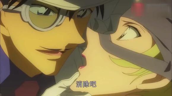 名侦探柯南,不愧是基德父亲,表白方式就是牛呀!