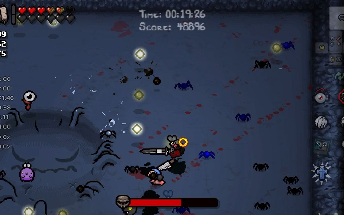 《以撒的结合:忏悔》当UP重开三次之后,壕无人性的通关之旅qwq(Hush)