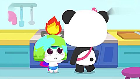 宝宝巴士:不能玩的厨房,安全教育需警惕,宝宝不能独自在厨房