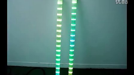 D5050,D5037,16段霓虹数码管-流水动画效果