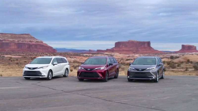 丰田塞纳全新升级,配置丰富,2.5L混动