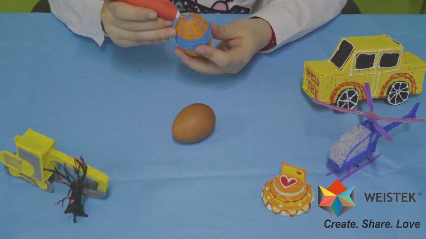 3D 打印笔彩蛋课程制作