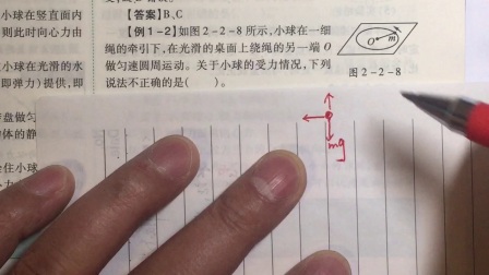 匀速圆周运动--光滑桌面模型