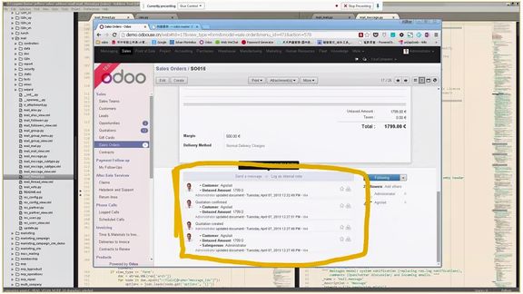 jeffery讲ODOO:ODOO消息功能