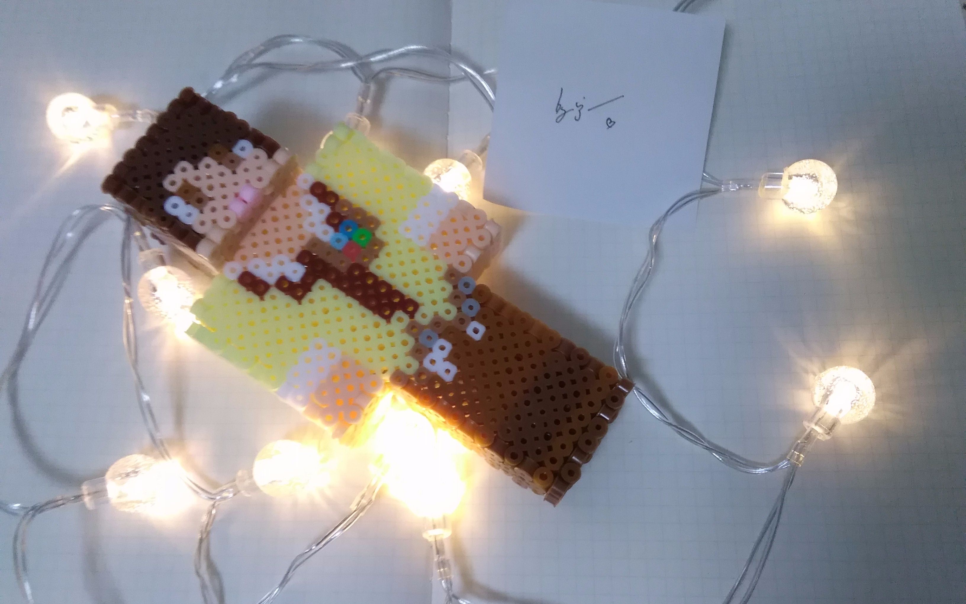 【拼豆】炎黄mc方块学院(全世界最帅宁一的第一个视频)