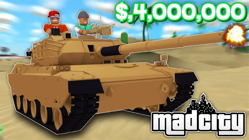 Roblox坦克大战模拟器:坦克世界大作战!远程炮弹轰炸!小格解说