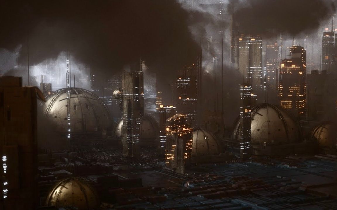 【OC耶稣 】用C4D和octane创建一个未来城市