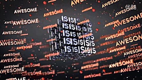 AE模板-E3D制作三维立体粒子文字汇聚公司Logo标志片头E3D模板...