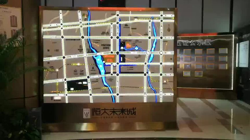 可移动区域模型(展板样式)