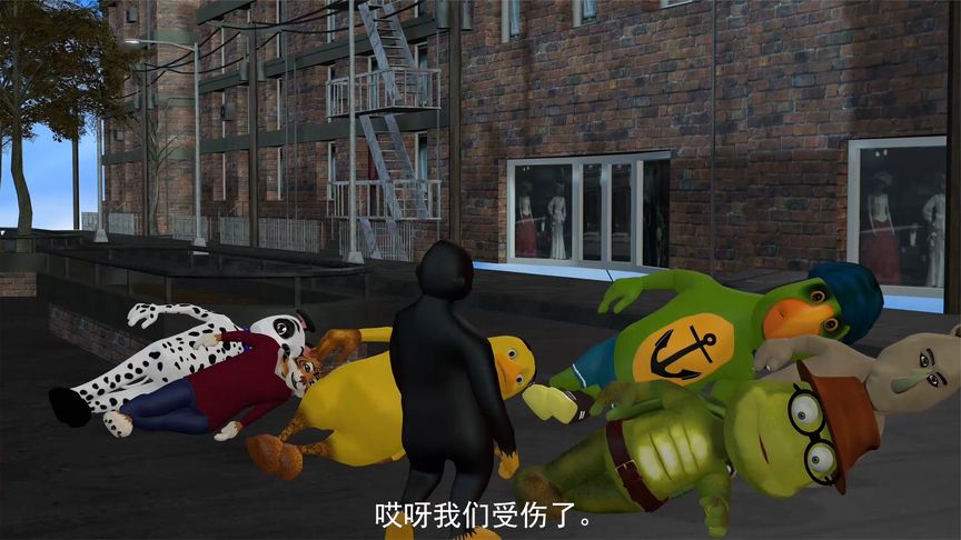 沙雕动画系列:第17集以前打架和现在打架的区别,太真实啦