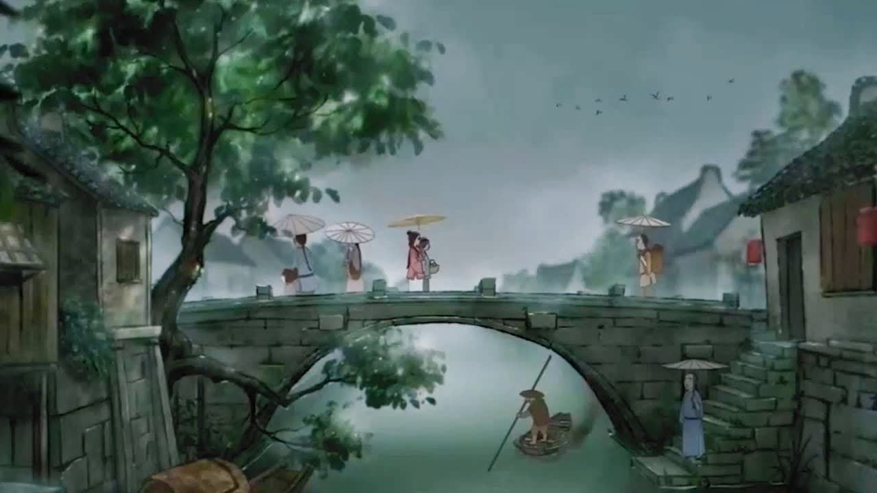 这可能是《红豆生南国》最美动画加最美演唱的绝佳组合了