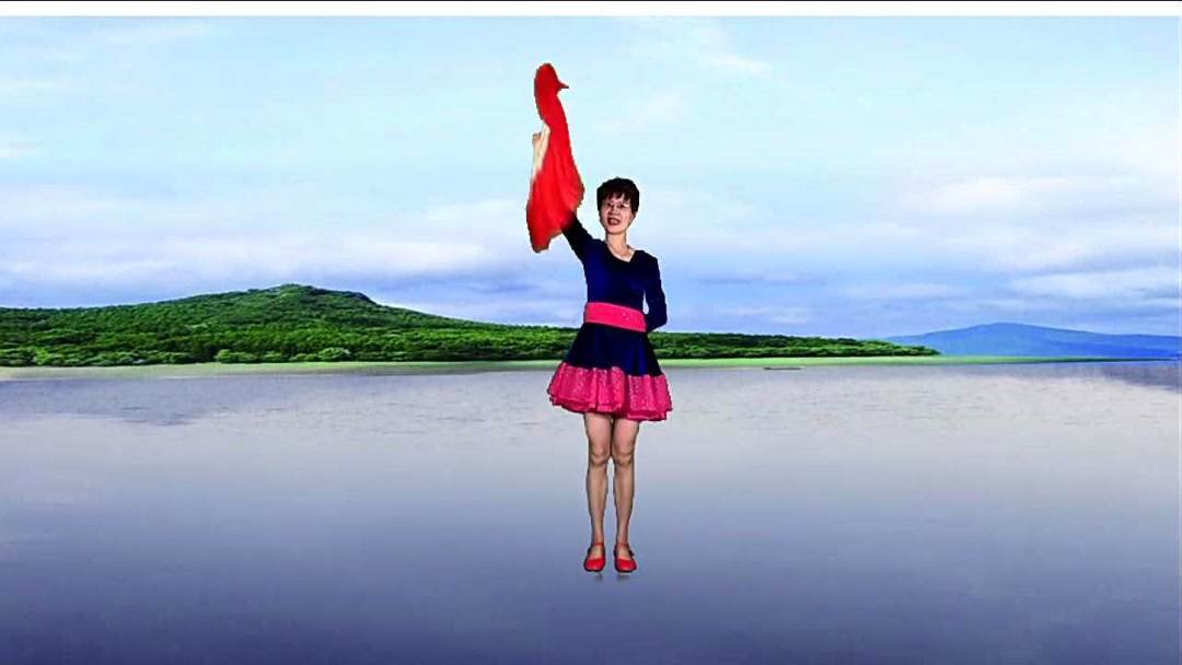 入门扇子舞《南泥湾》背面演示和动作分解,零基础朋友轻松学会