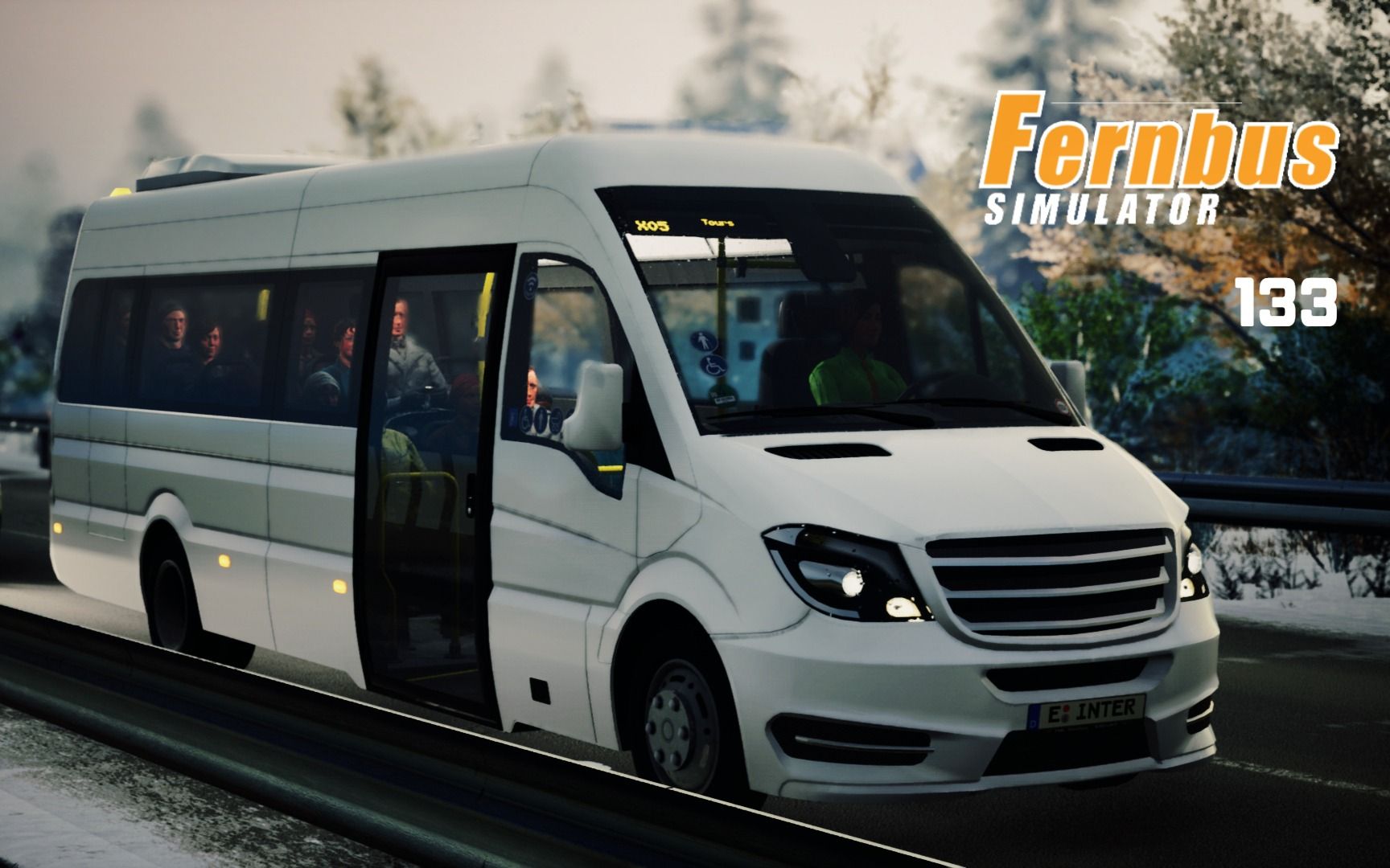 长途客车模拟 乘客超值体验 领悟生命真谛 梅奔Sprinter W906 Fernbus ...
