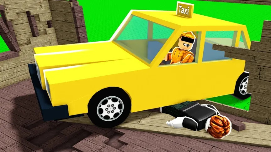 Roblox出租车模拟器:小飞象赚钱开公司,还有司机替我开车!