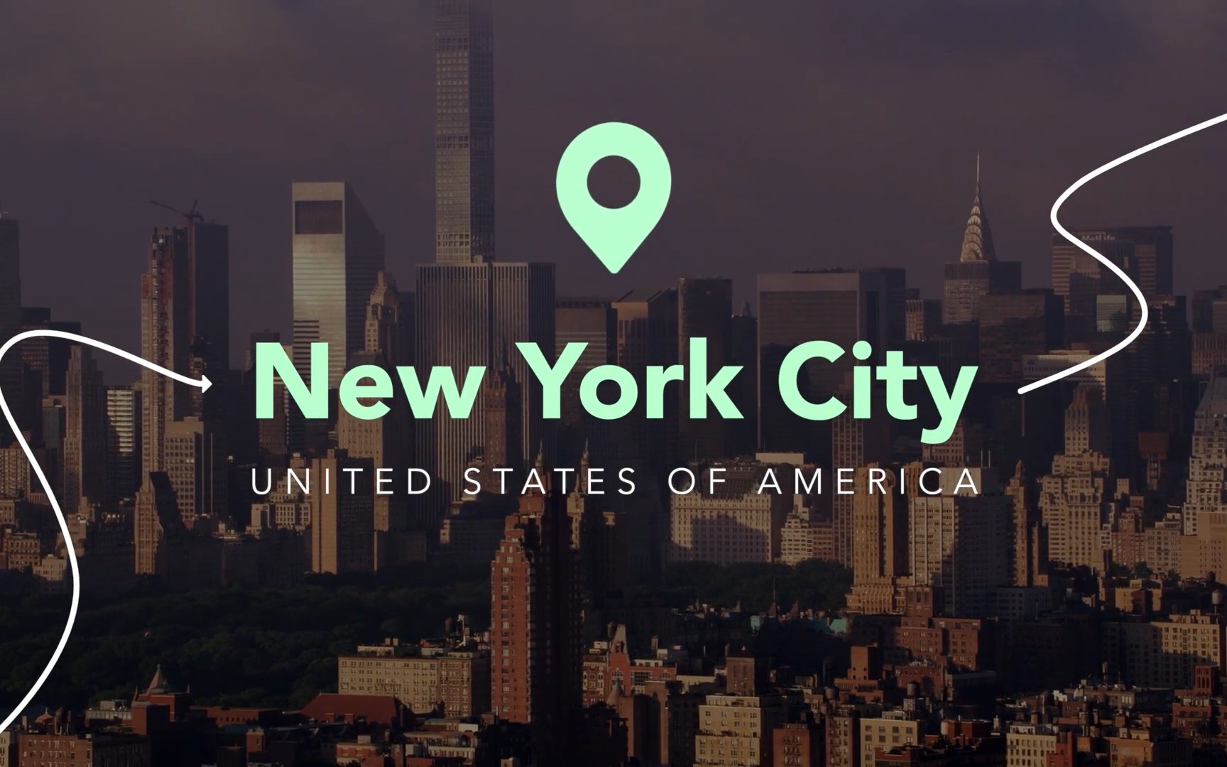 fcpx插件 多点标记旅行路线动画标注标题模板 支持M1 Travel Journey