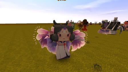 迷你世界:皮肤会跳舞?全皮肤尬舞合集,羽姬就像只花蝴蝶
