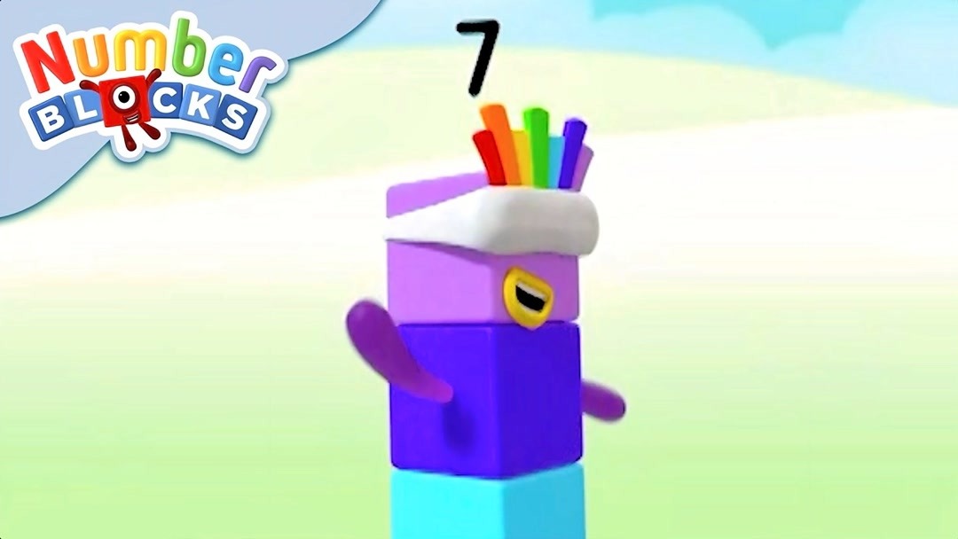 儿童益智动画:教小朋友变魔术的数字小兄弟的故事