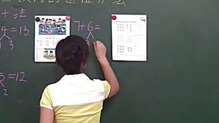 人教版小学数学一年级上册 -20以内的进位加法