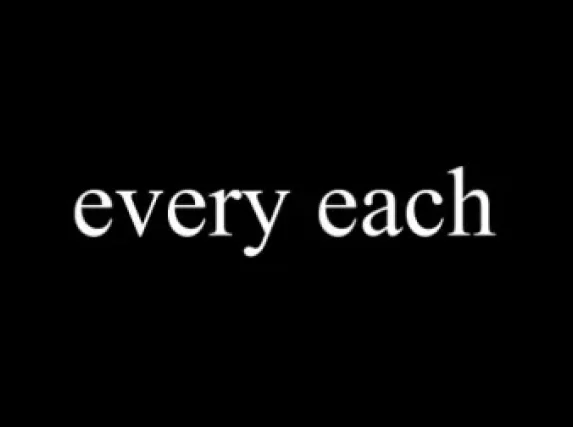 every与each的用法