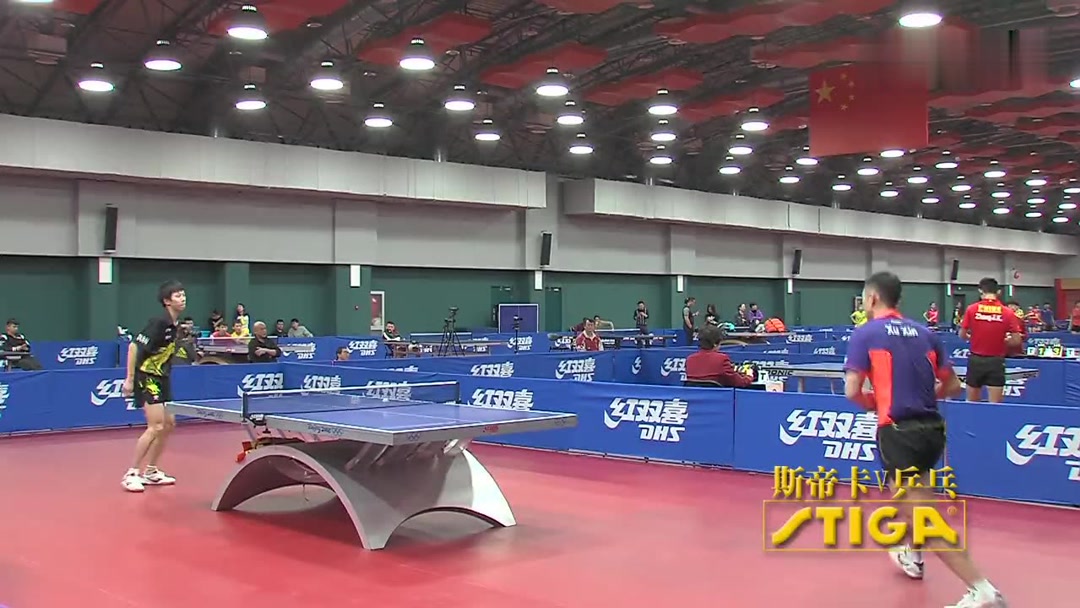 斯帝卡V乒乓 男乒直通吉隆坡 林高远VS许昕