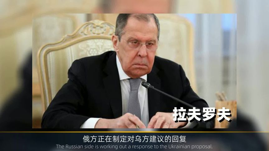 拉夫罗夫:俄方正在制定对乌方建议的回复