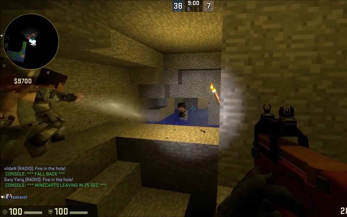 CSGO社区服僵尸大逃亡 我的世界模组