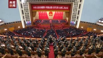 十四届全国人大二次会议举行闭幕会 习近平等党和国家领导人出席