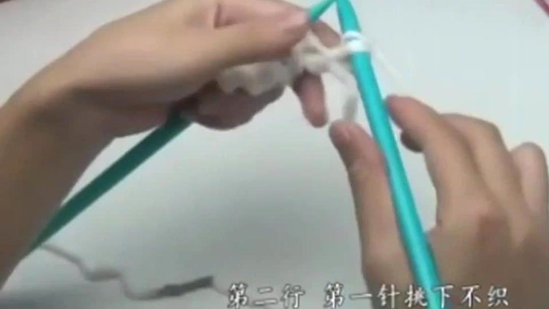 双元宝针围巾的织法如何编织围巾花样_标准