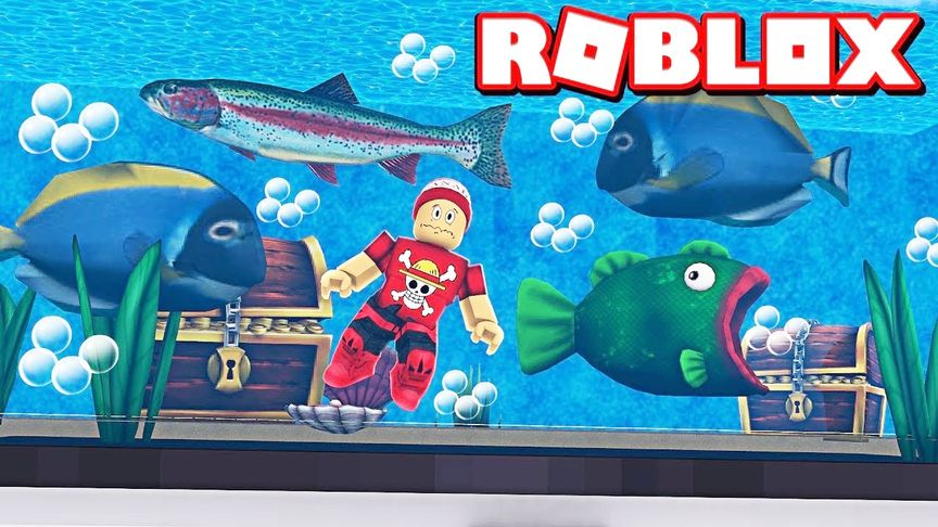 小飞象解说 Roblox水族馆模拟器 发现比人大数倍的神秘生物!