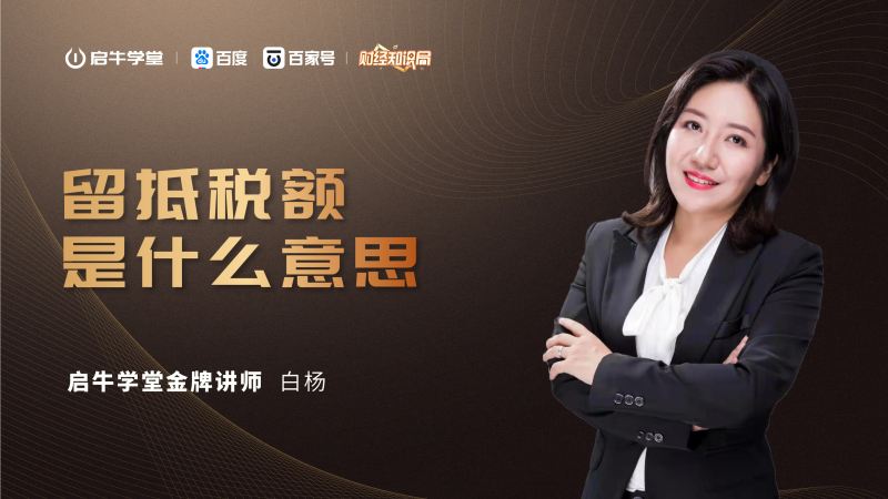 留抵税额是什么意思