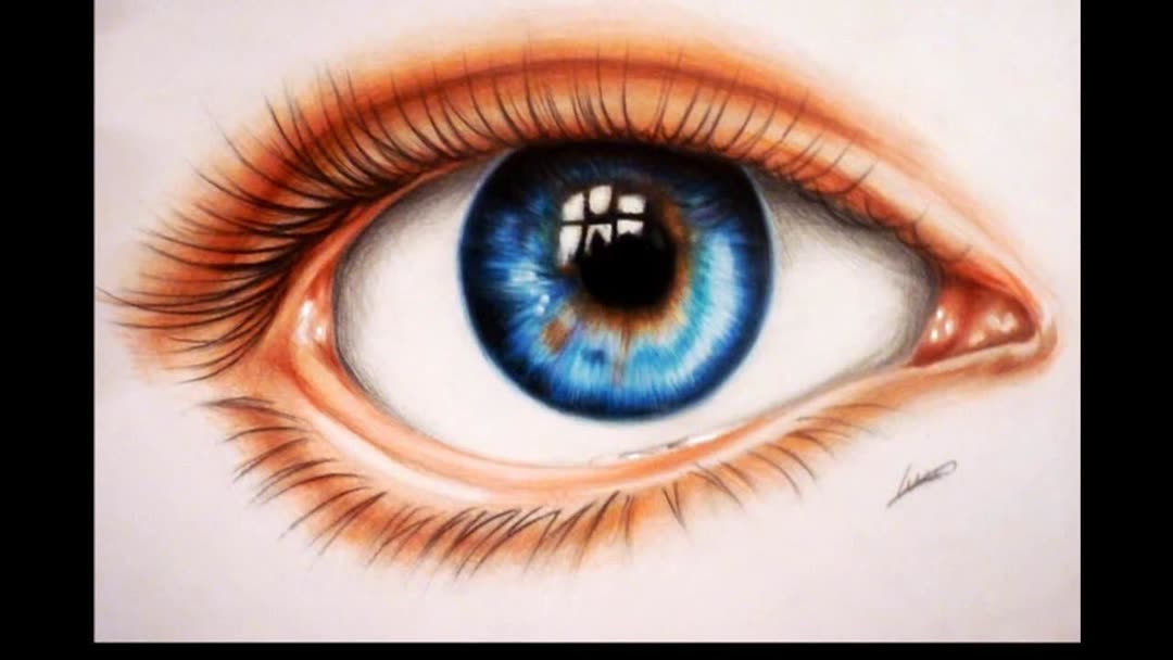 教大家画出逼真的眼睛(彩铅)