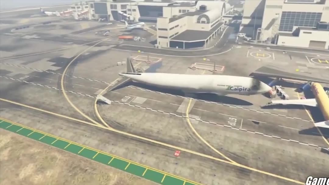 模拟:飞机坠毁事故,两架飞机大冲撞!