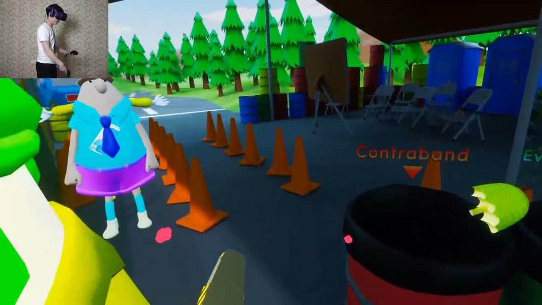 【屌德斯解说】 VR模拟器 这些人都是从吃鸡游戏里转来的吗