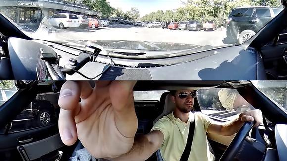 见过360度无死角的AR全景行车记录仪吗?让碰瓷者无处遁形