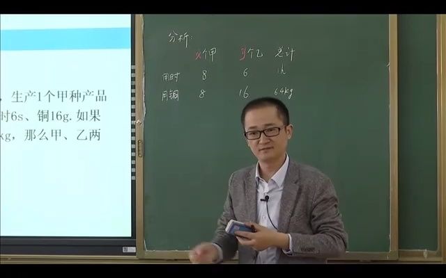 【有完整视频】部编苏科版七年级下册数学《10.5用二元一次方程组...